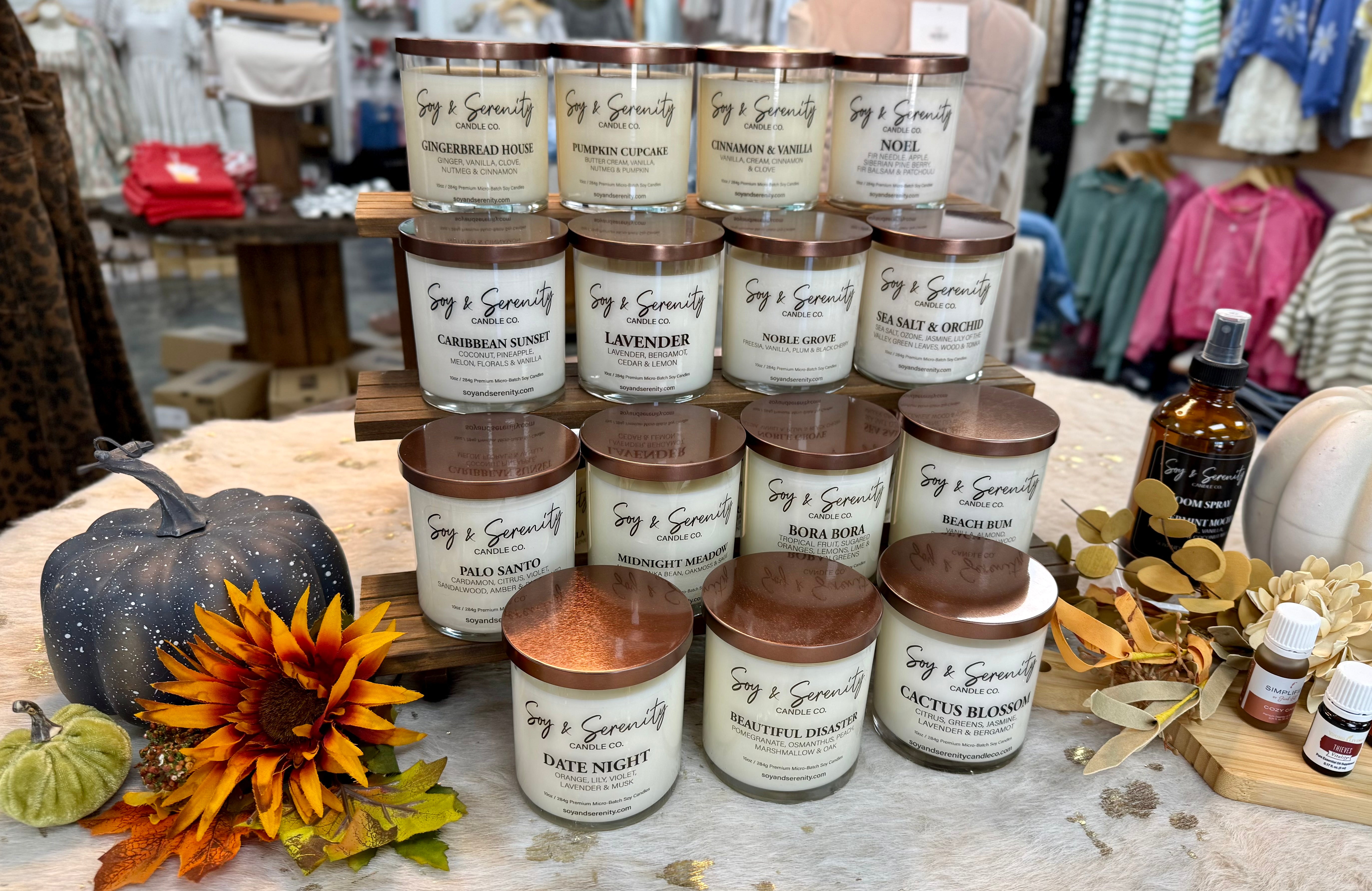 Soy & Serenity Candles – Hulson Creek Boutique